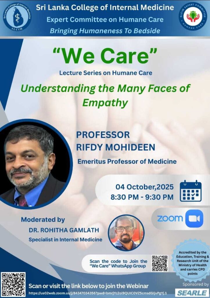 Understanding the Many Faces of Empathy - Sri Lanka College of Internal ...